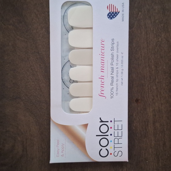 Color Street | Bath & Body | New Color Street French Manicure Kit Nail ...